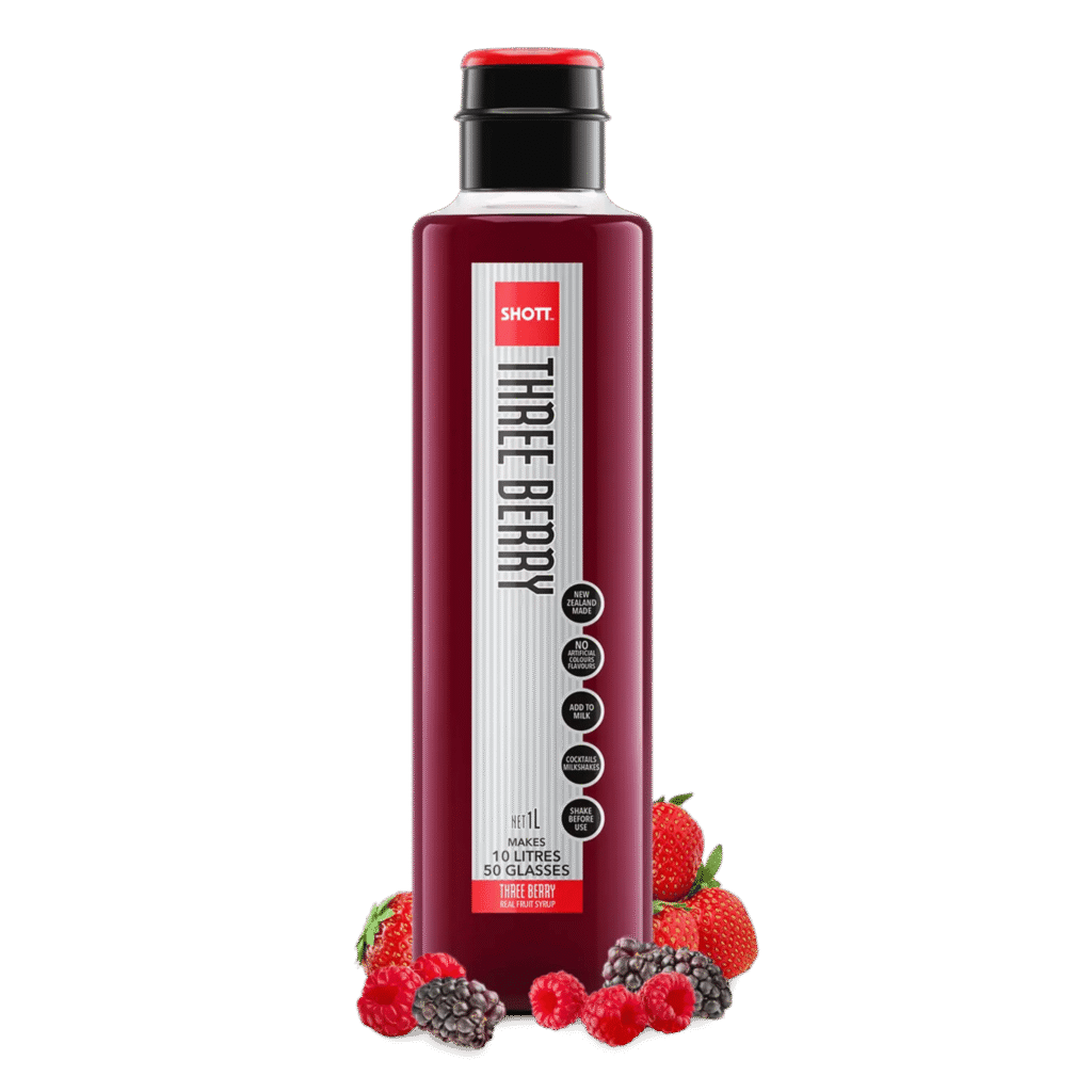 SHOTT Syrup – Three Berry 1L - My Three Beans